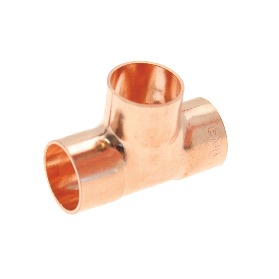 Embrass Peerless 433418 22mm WRAS Atomic EF Tee - Hevey Building Supplies