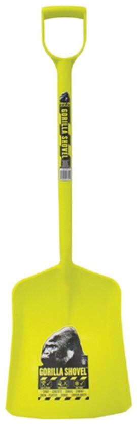 Gorilla 310mm Plastic Shovel Yellow - Hevey Building Supplies